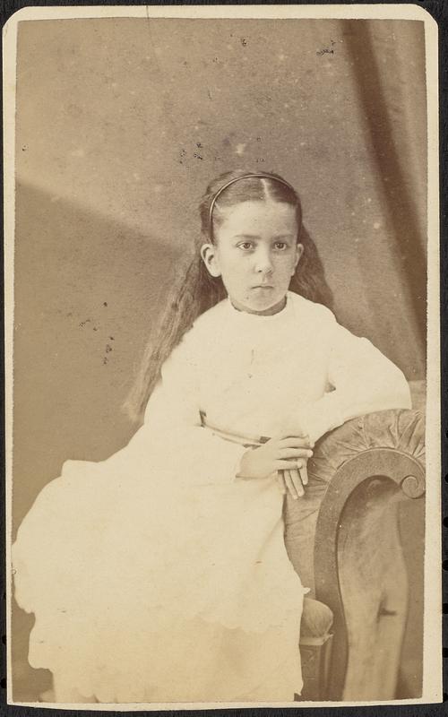 Unidentified girl - Digital Commonwealth