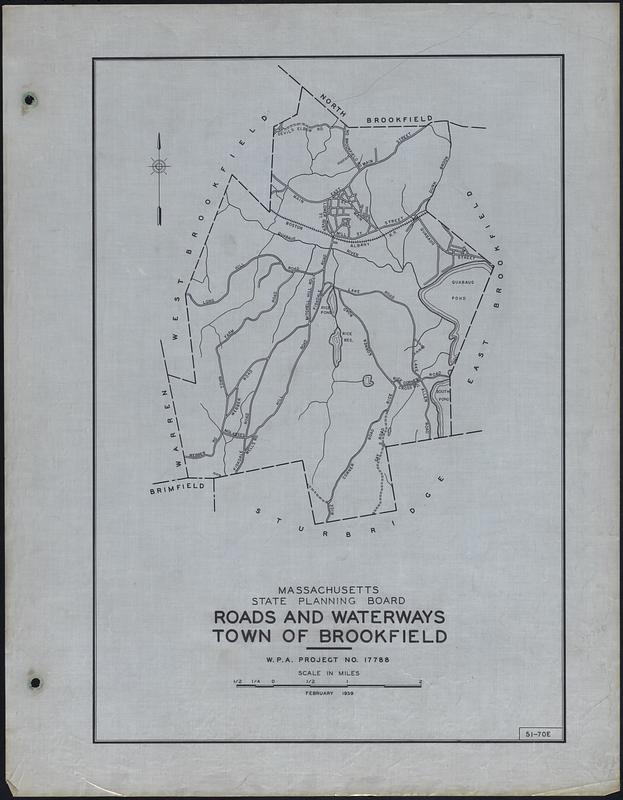 Roads and Waterways Town of Brookfield - Digital Commonwealth