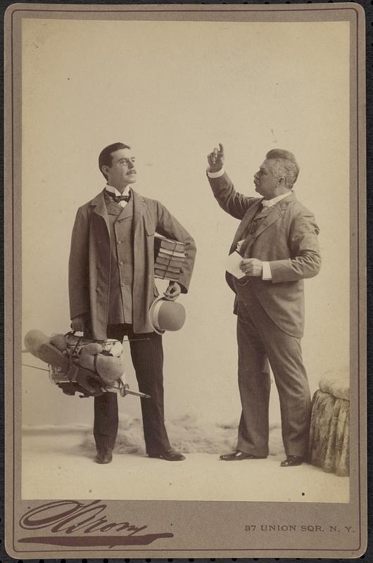Scene from unidentified play with Henry Miller - Digital Commonwealth