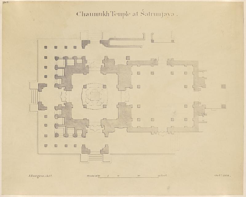 Chaumukh Temple at Satrunjaya - Digital Commonwealth