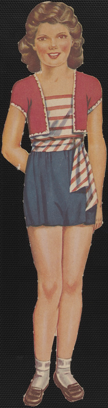 Meg paper doll - Digital Commonwealth