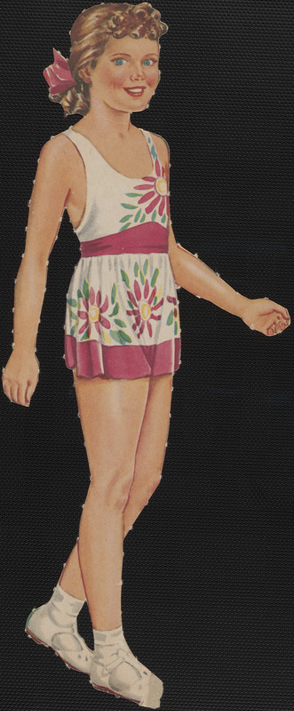 Janet paper doll - Digital Commonwealth