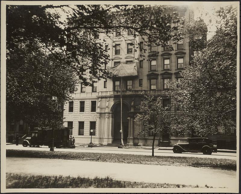 270 Commonwealth Avenue, Boston, sand blasting - Digital Commonwealth