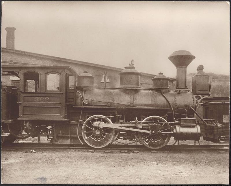 Boston Maine Locomotive No 362 Digital Commonwealth