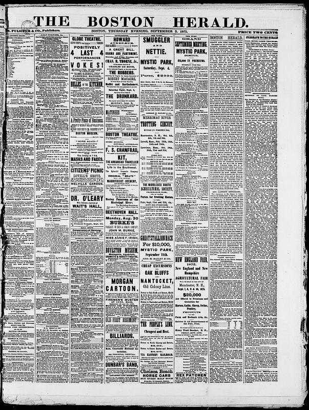 The Boston Herald. September 02, 1875 - Digital Commonwealth