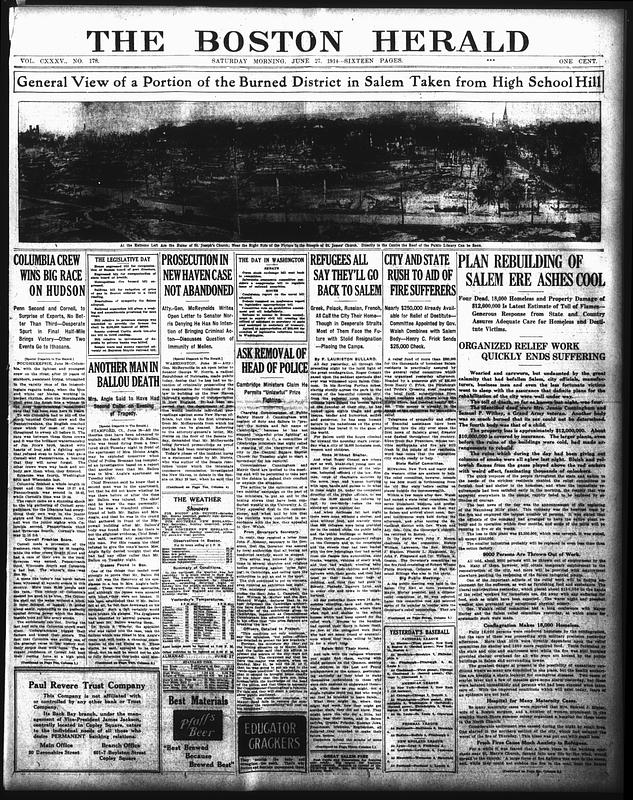The Boston Herald. June 27, 1914 - Digital Commonwealth