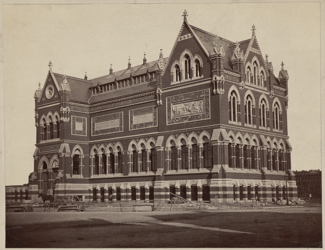Old Museum of Fine Arts - Copley Square - Digital Commonwealth