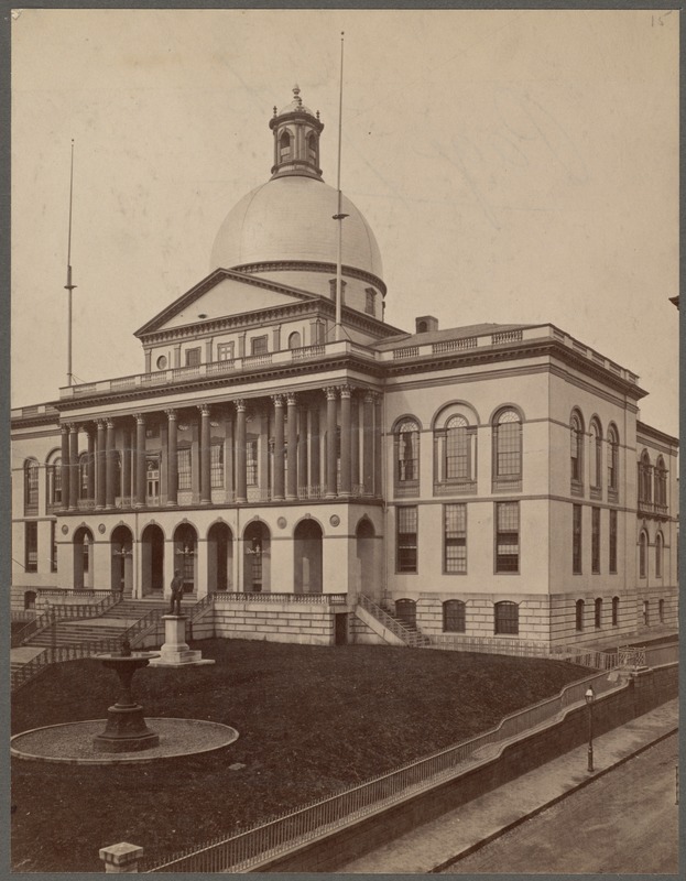 State House, Beacon Street - Digital Commonwealth