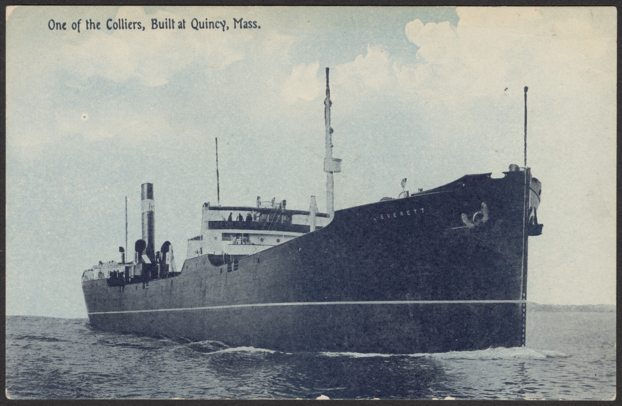 One of the colliers, built at Quincy, Mass. - Digital Commonwealth