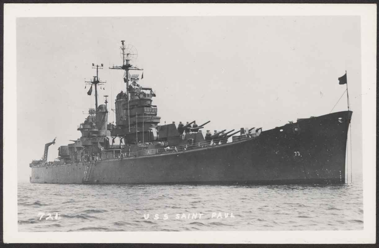 USS Saint Paul - Digital Commonwealth