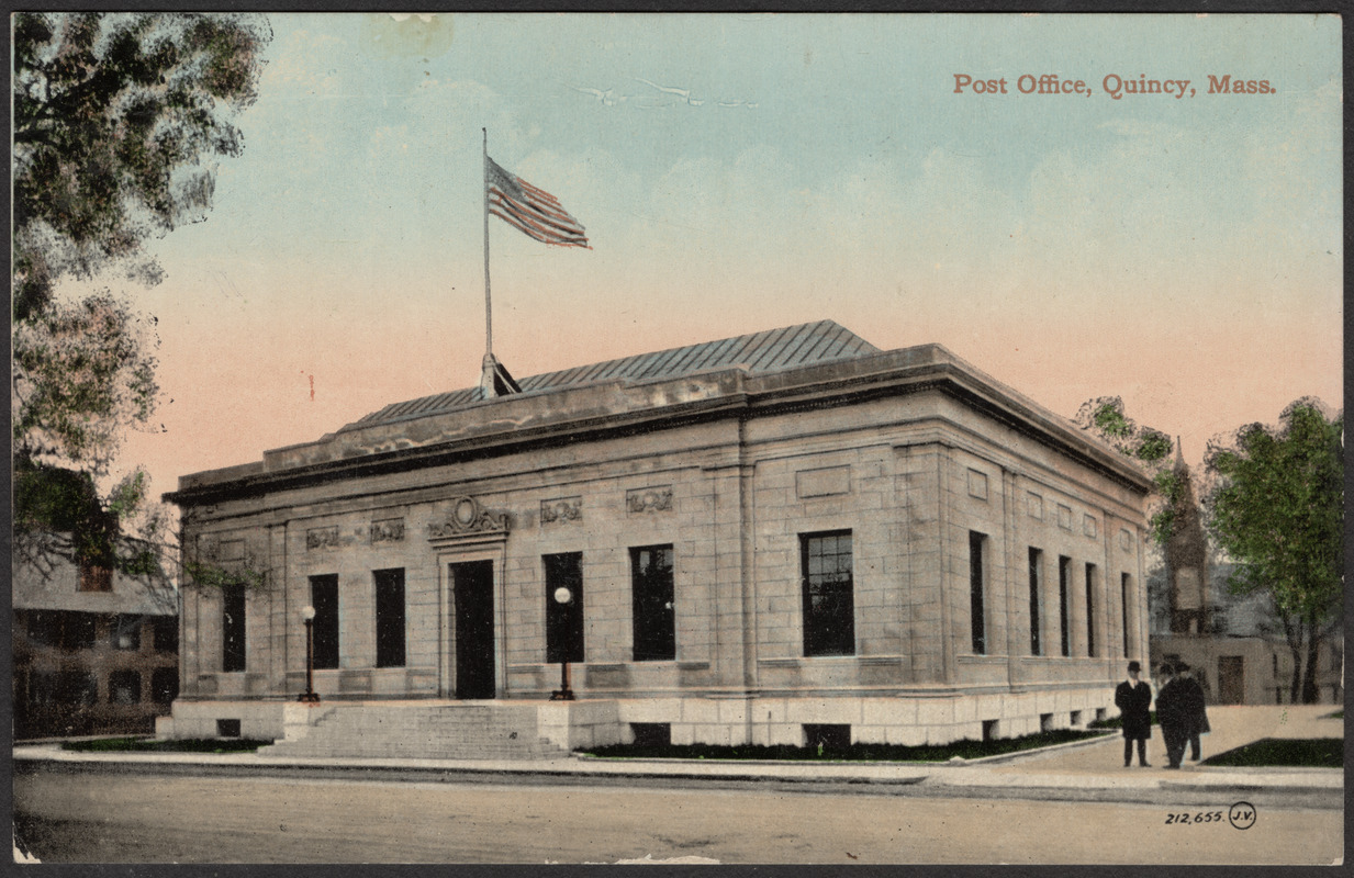 Post office, Quincy Center - Digital Commonwealth