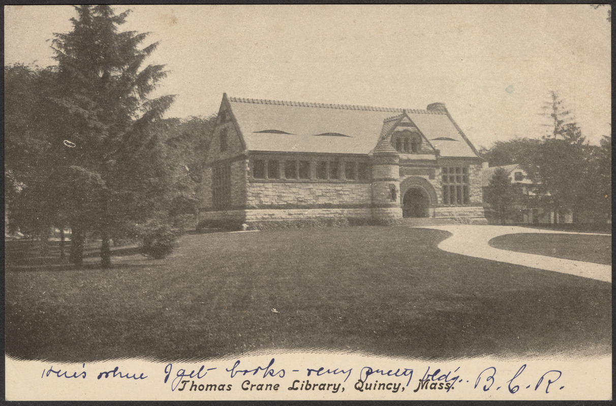 Thomas Crane Library, Quincy - Digital Commonwealth