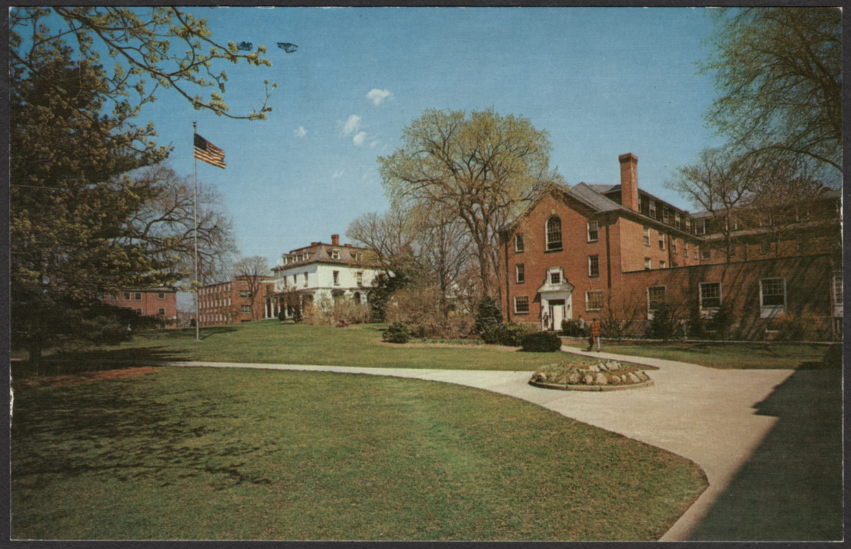 The campus, Eastern Nazarene College, founded 1918 - Digital Commonwealth