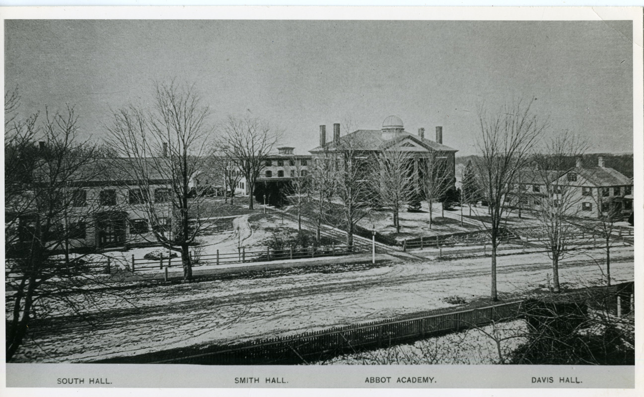 Abbot Academy: South Hall, Smith Hall, Davis Hall - Digital Commonwealth