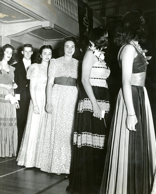 Senior Prom (Davis Hall) - Digital Commonwealth