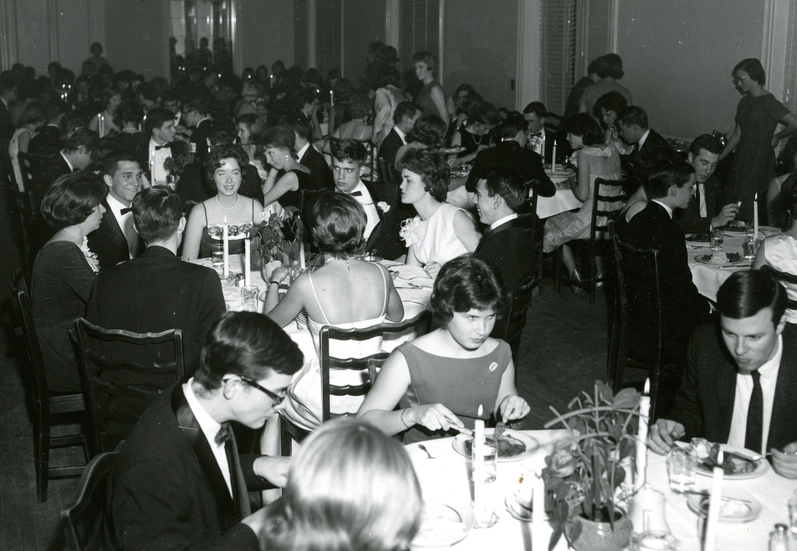 Senior Prom 1963 including Frederika Moxon, Muffy Ketcham, Patience ...
