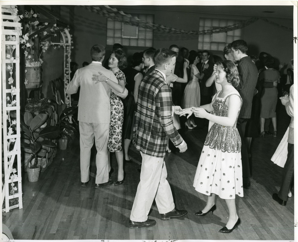 Senior Prom 1962 including Darcy Wheeler Bacon and Carolyn Laaff ...