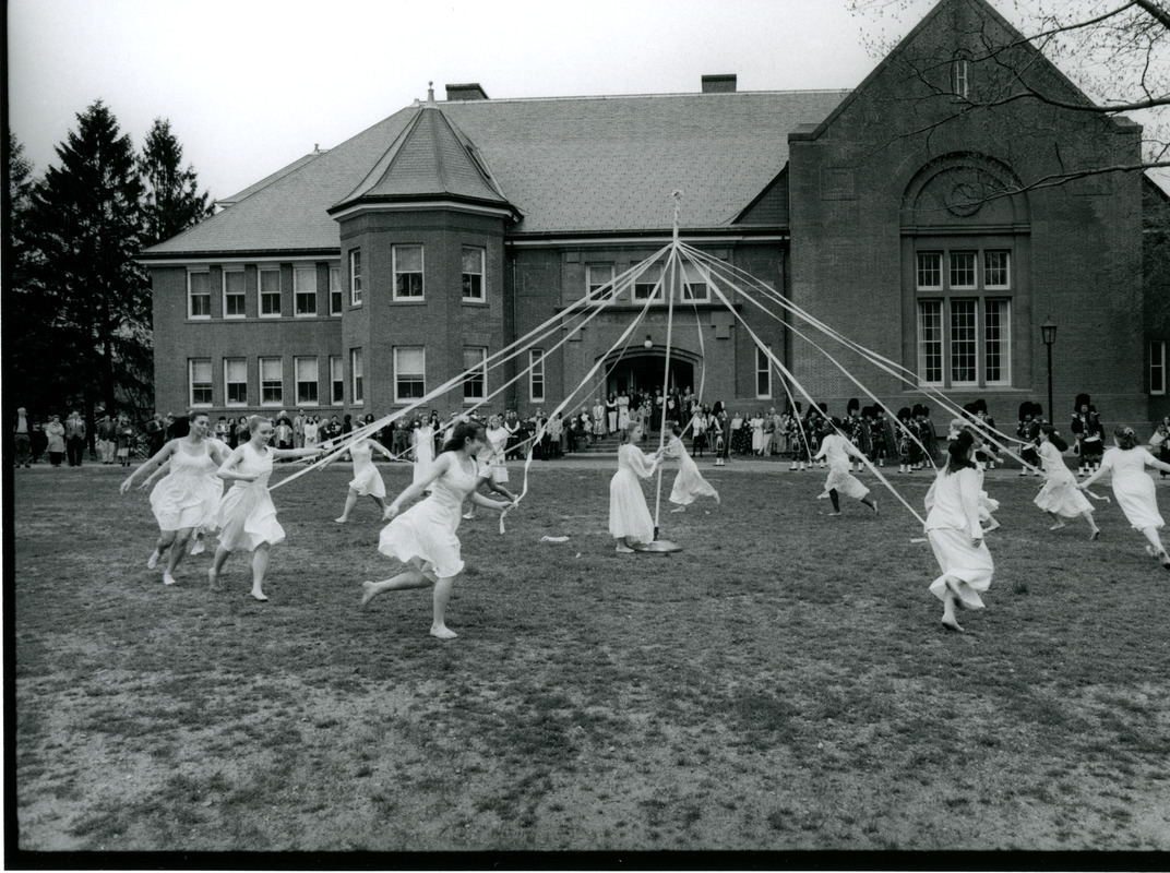 Reenactment of the Traditional May Dance - Digital Commonwealth