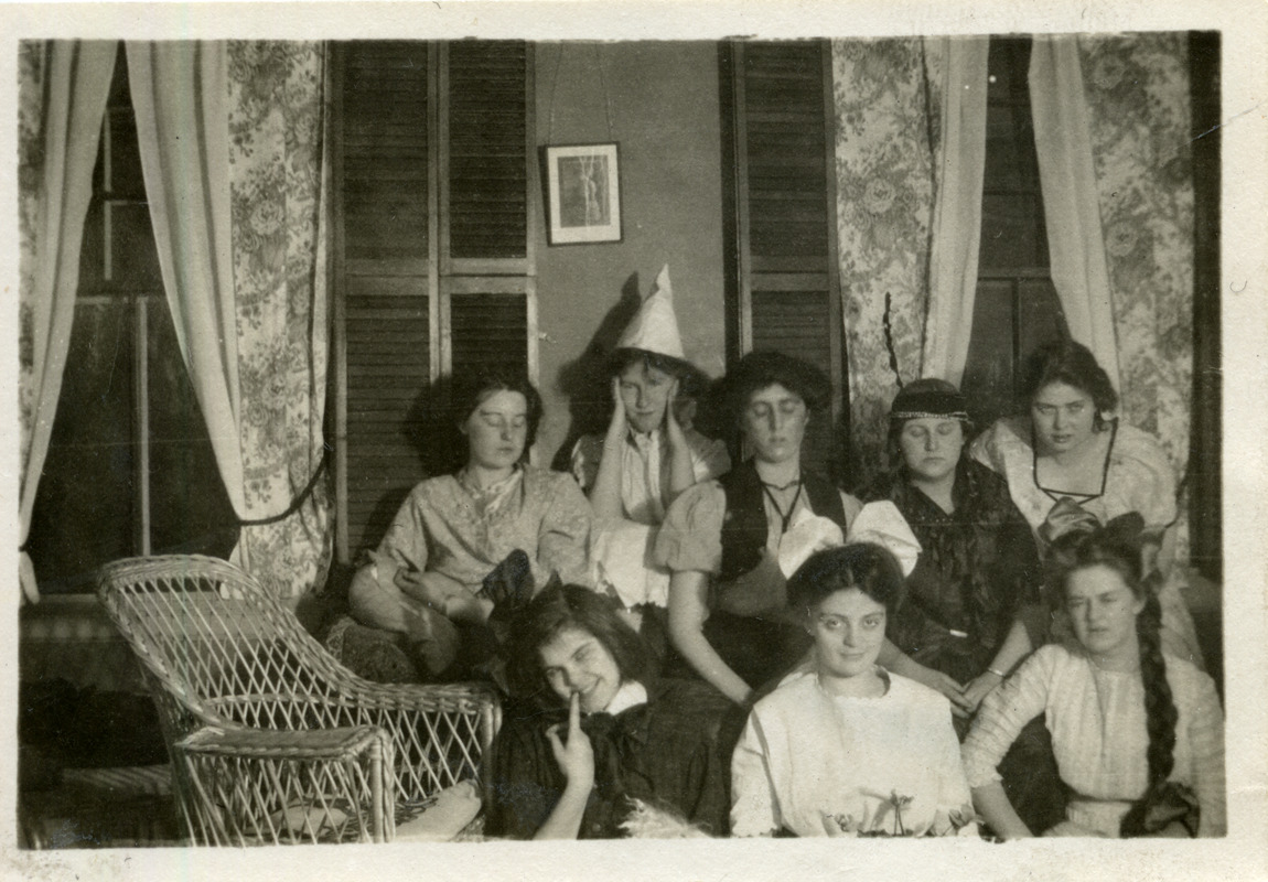Babe Jenkins, Janet Nevius, Margaret Wilkins, Charlotte Amsden, Barbara ...