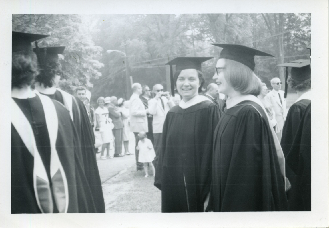 Miss Sevey at Abbot Academy Commencement - Digital Commonwealth
