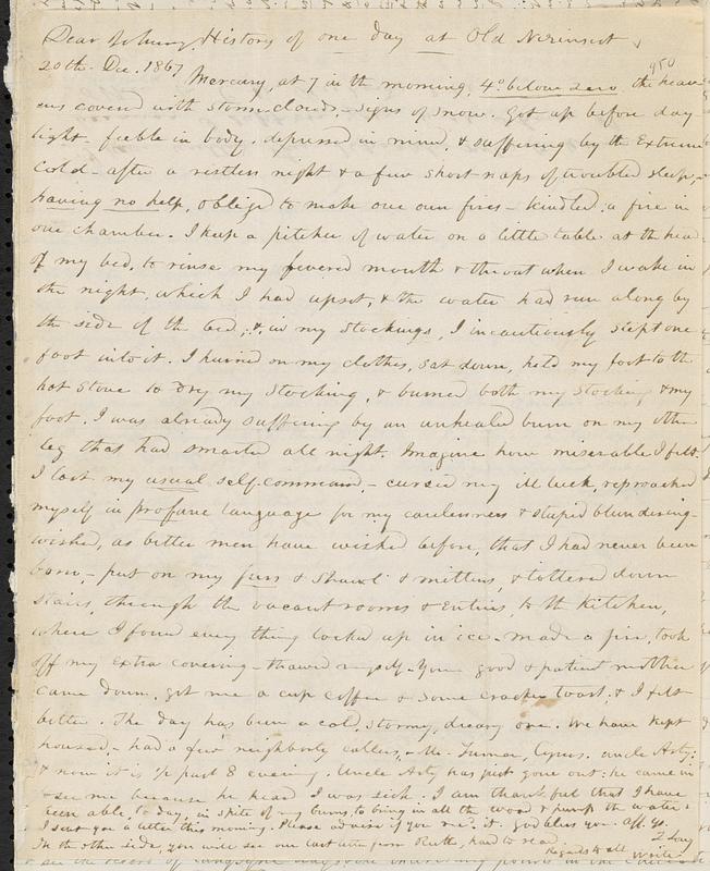 Letter from Zadoc Long to John D. Long, December 20, 1867 - Digital ...