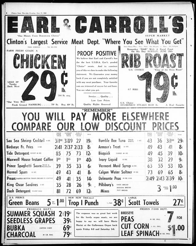 Clinton Daily Item. June 18, 1965 - Digital Commonwealth