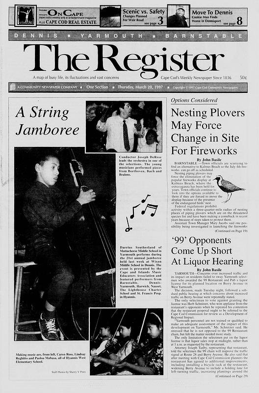 The Register. March 20, 1997 - Digital Commonwealth