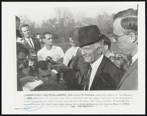 James R. Venable, Imperial Wizard of the Knights of KKK announced to ...