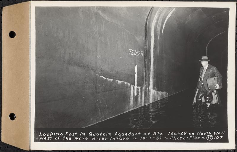Contract No. 17, West Portion, Wachusett-Coldbrook Tunnel, Rutland ...