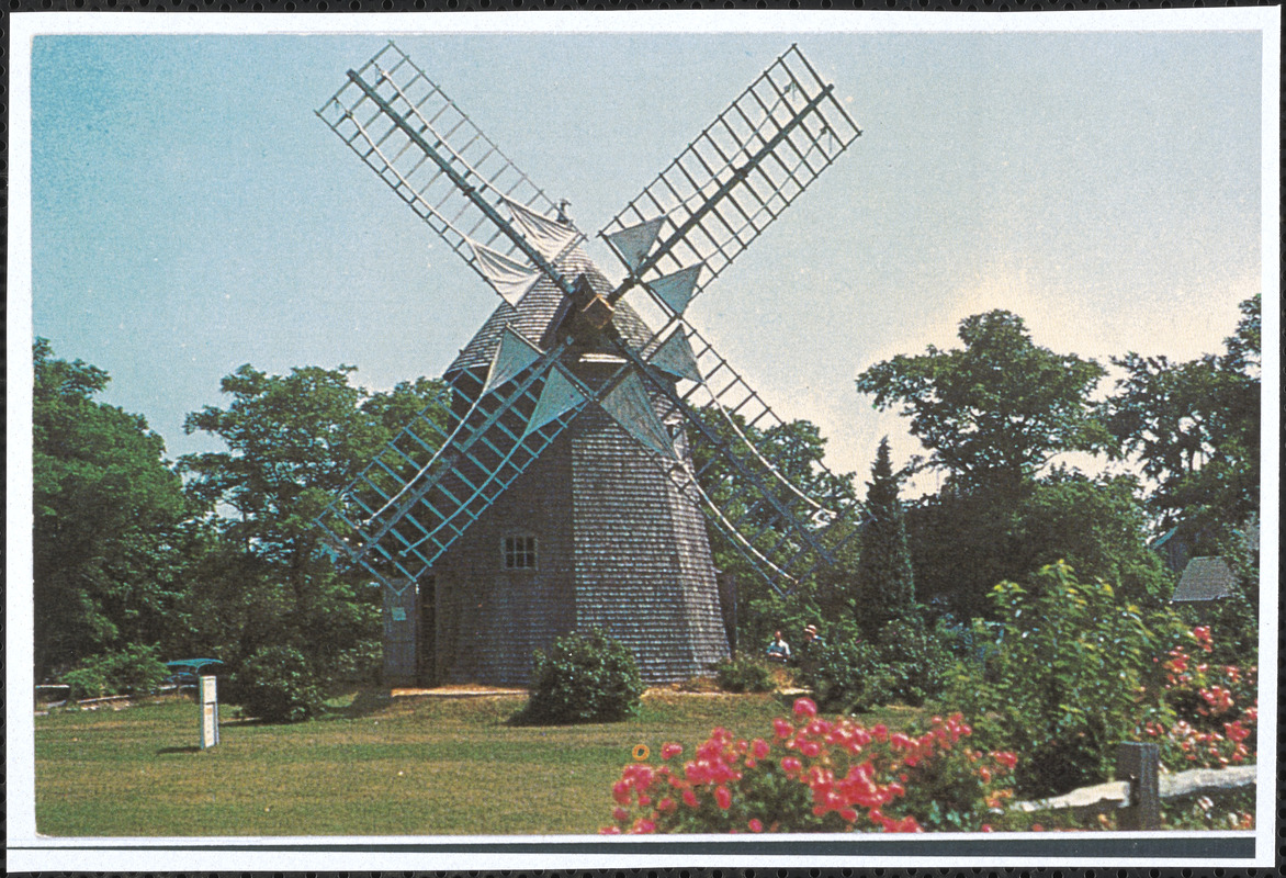 The oldest windmill on Cape Cod - Digital Commonwealth