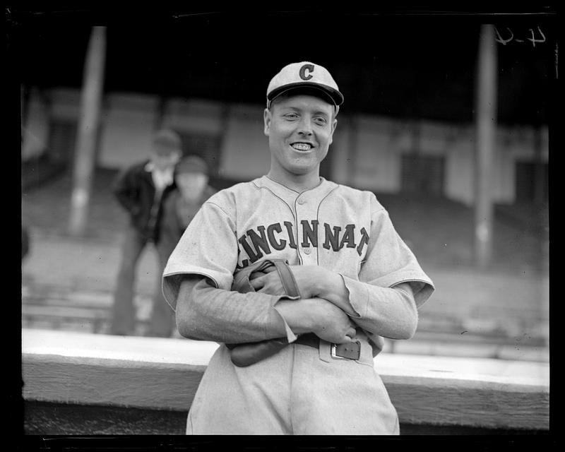 Cincinnati Red Si Johnson - Digital Commonwealth