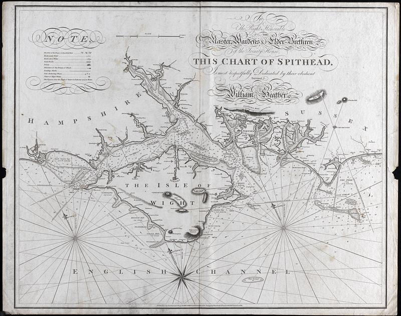 This Chart of Spithead - Digital Commonwealth