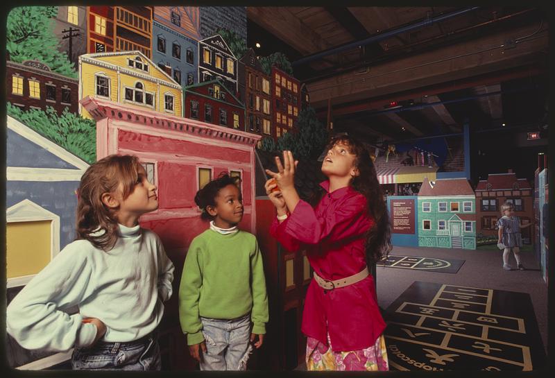Under Kids Bridge, Children's Museum, Boston - Digital Commonwealth