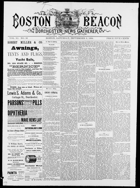 The Boston Beacon and Dorchester News Gatherer, September 06, 1884 ...