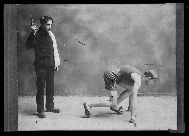 Jack Snow, one of the fastest runners in the country, with starter Jack ...