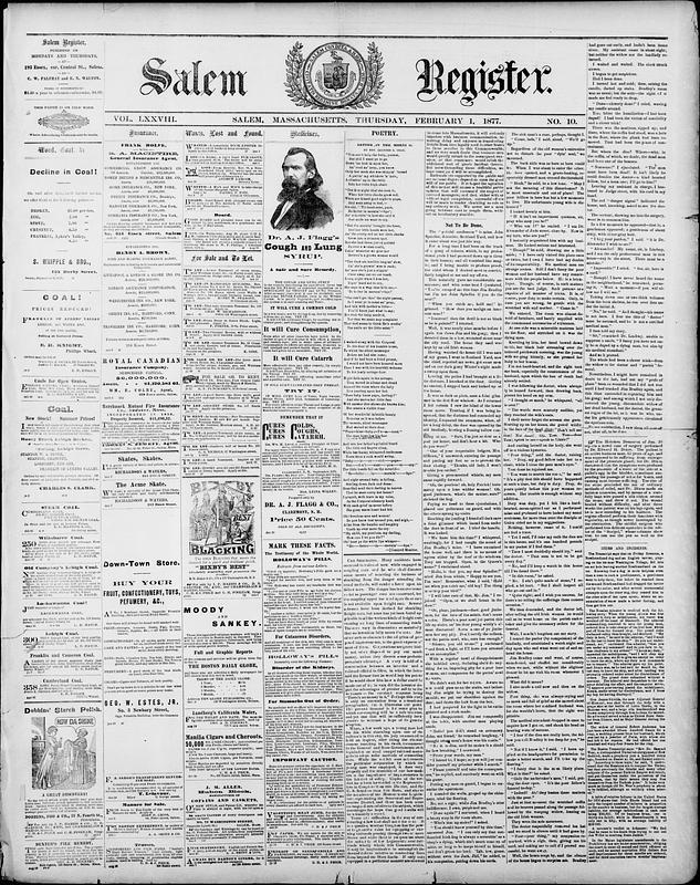Salem Register. February 01, 1877 - Digital Commonwealth