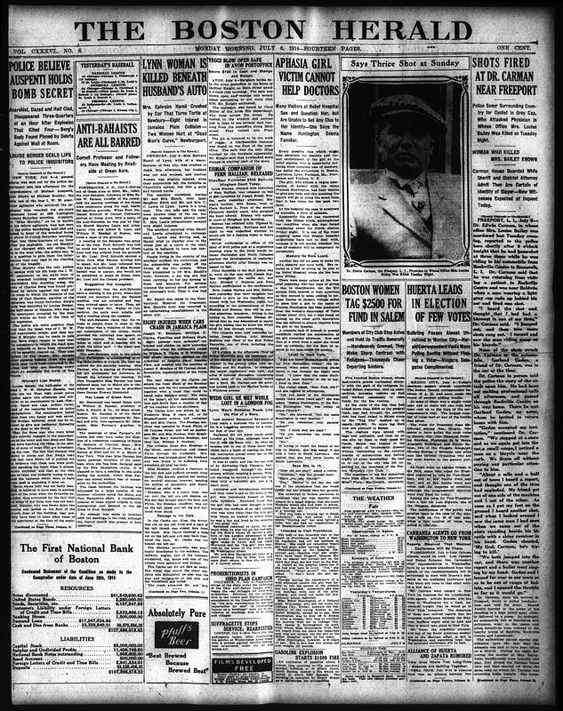 The Boston Herald. July 06, 1914 - Digital Commonwealth