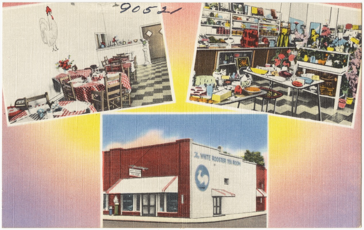 The White Rooster Tea Room - Digital Commonwealth