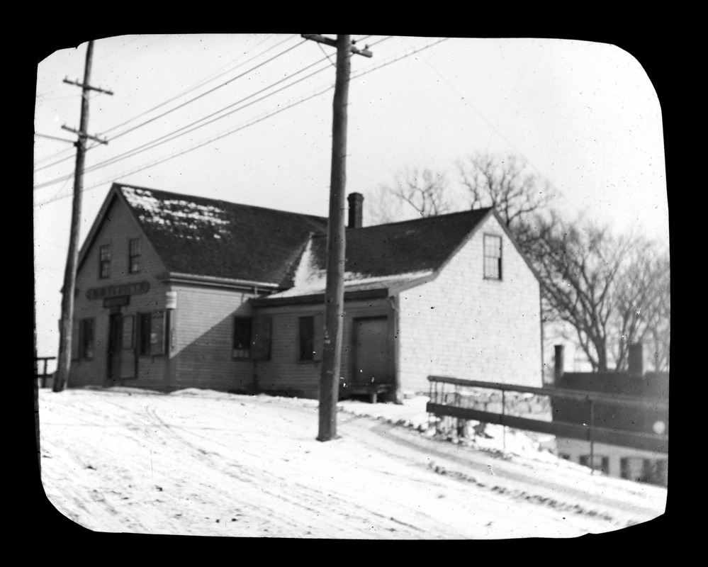 S. F. Frank Newcomb's store - Digital Commonwealth