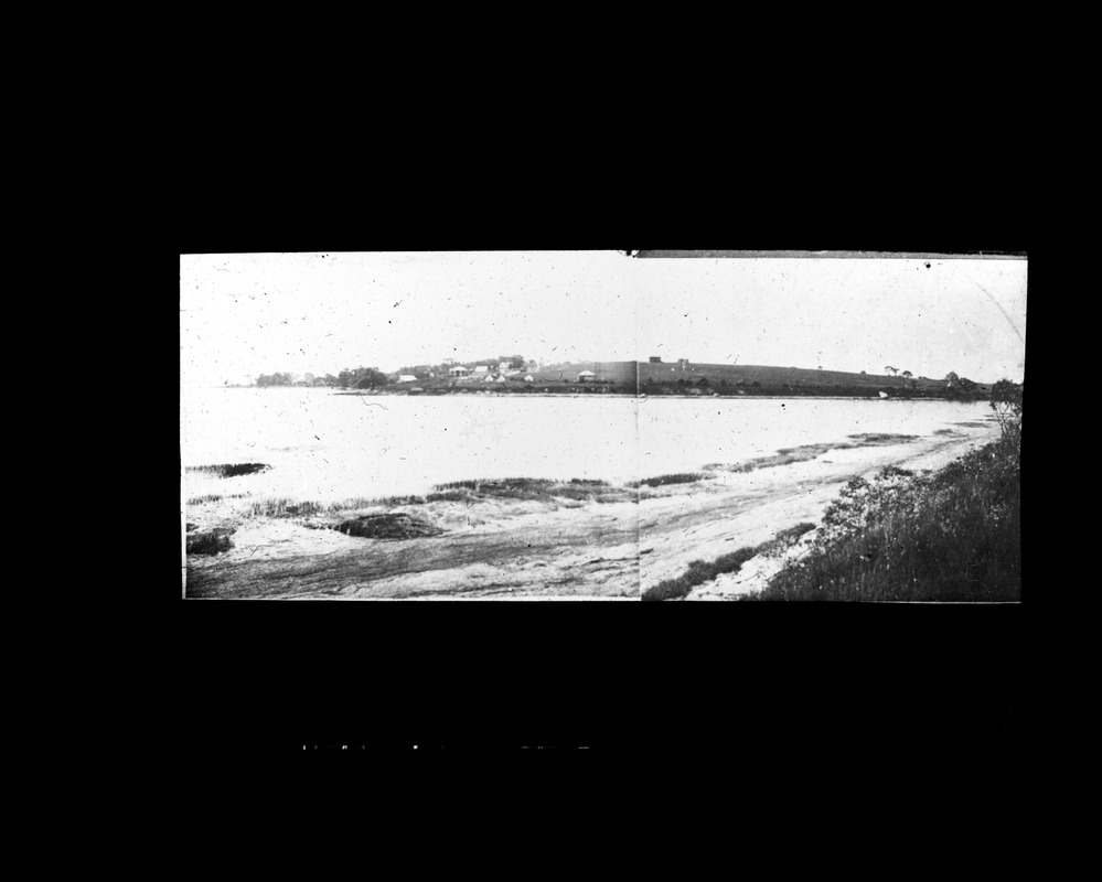 Squantum Hill from Moon Island Road - Digital Commonwealth