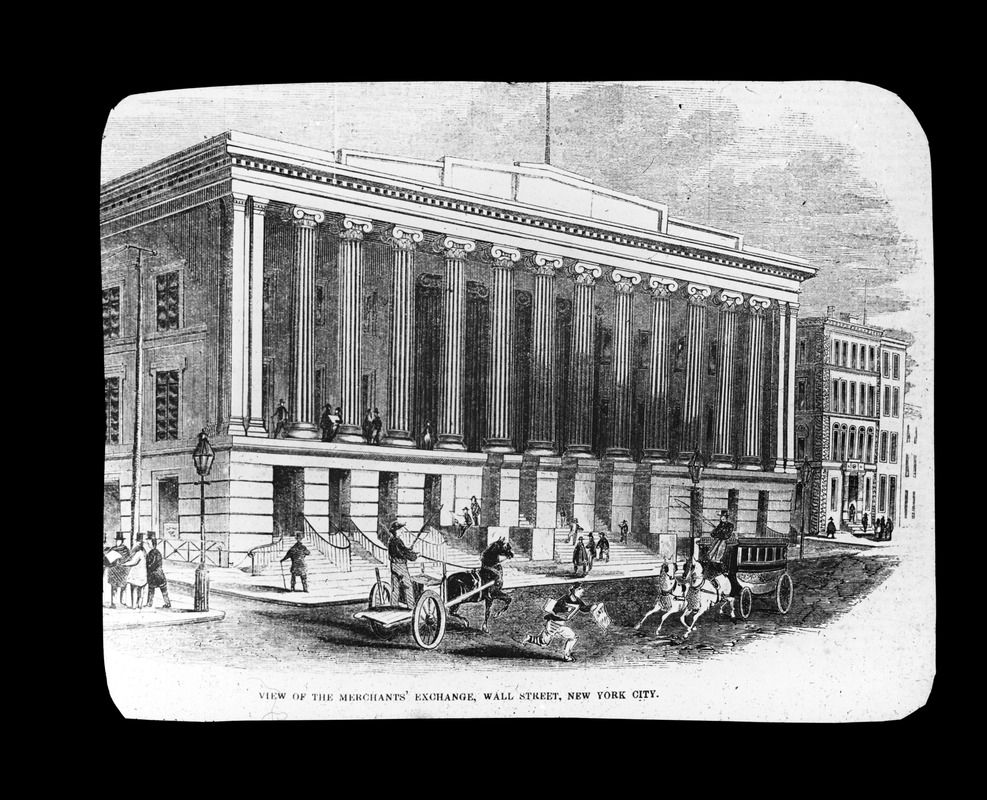 Merchants Exchange, New York - Digital Commonwealth