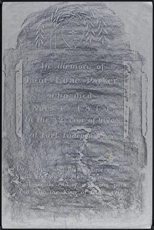 In memory of Lieut. Loae Parker - Digital Commonwealth