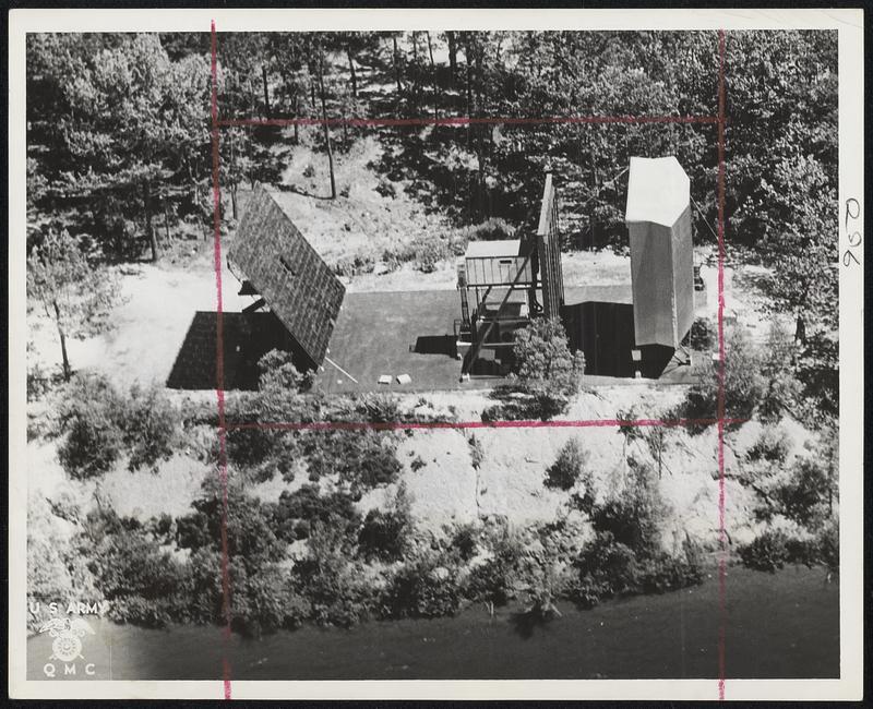 An Oven That Burns The Golden Rays Of The Sun. Natick's solar furnace ...