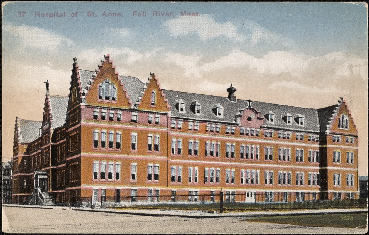 Hospital of St. Anne, Fall River, Mass. - Digital Commonwealth