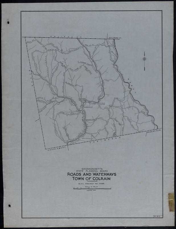 Roads and Waterways Town of Colrain - Digital Commonwealth