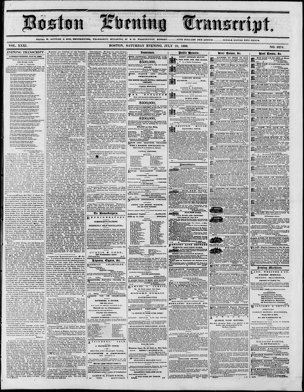 Boston Evening Transcript - Digital Commonwealth