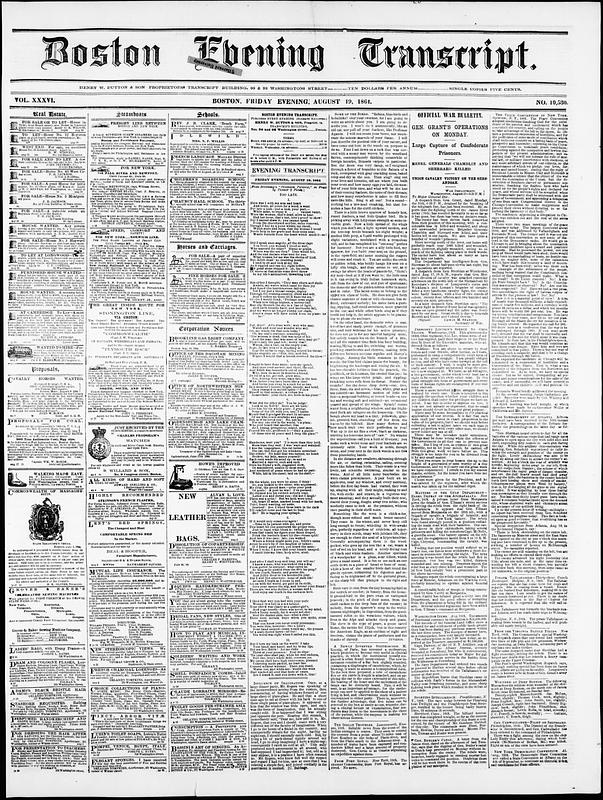 Boston Evening Transcript - Digital Commonwealth