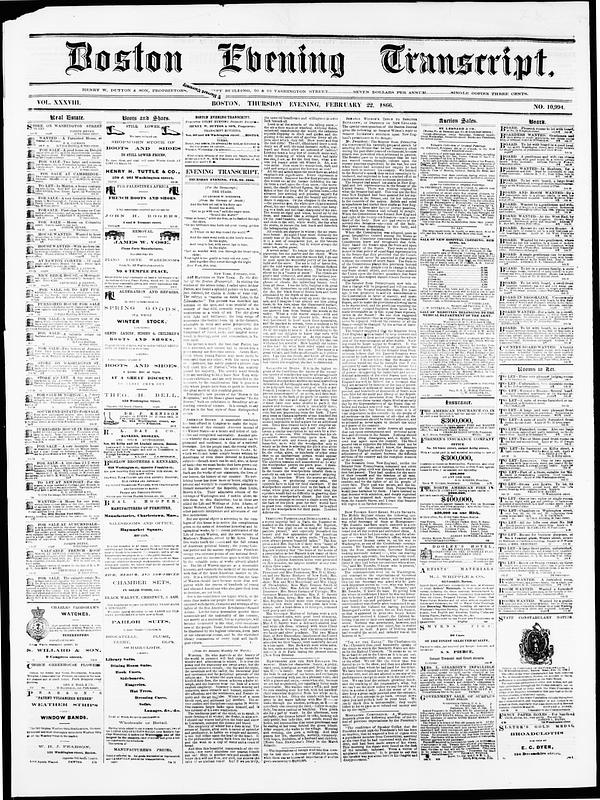 Boston Evening Transcript - Digital Commonwealth