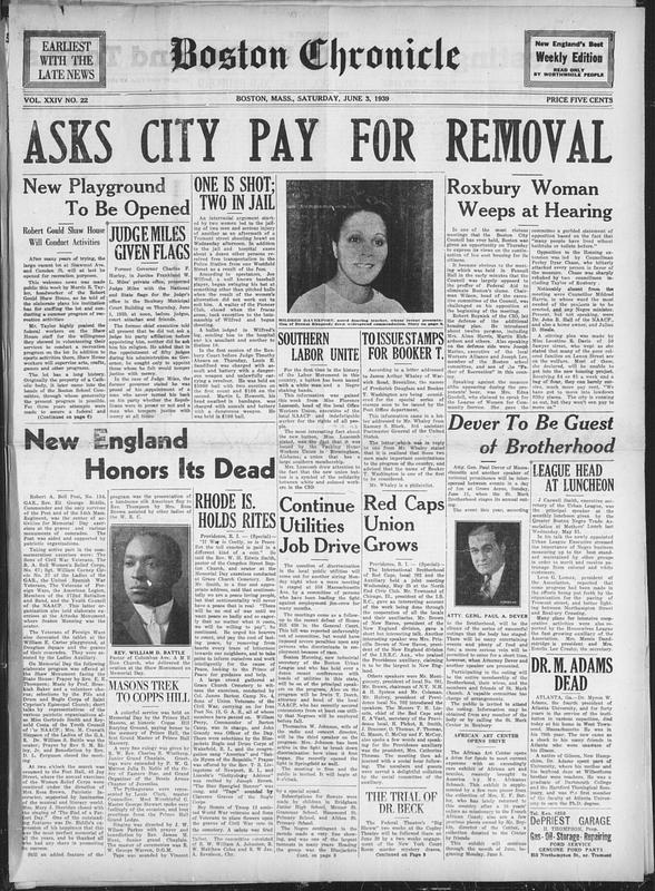 Boston Chronicle. June 03, 1939 - Digital Commonwealth