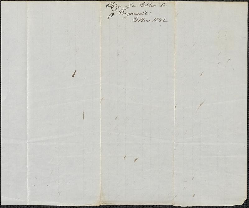 George Coffin to Zebulon Ingersoll, 21 November 1842 - Digital Commonwealth